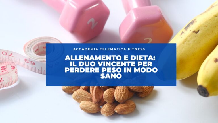 Allenamento e Dieta: Il Duo Vincente per Perdere Peso in Modo Sano ...