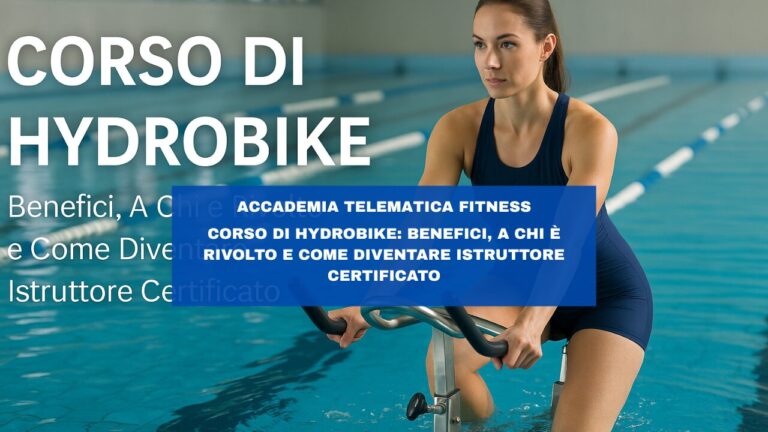 Corso di Hydrobike: Benefici, A Chi è Rivolto e Come Diventare ...