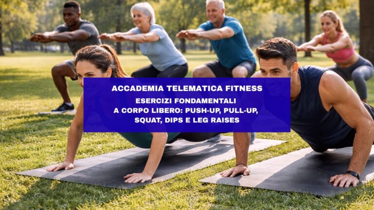 Esercizi fondamentali a corpo libero: push-up, pull-up, squat, dips e ...